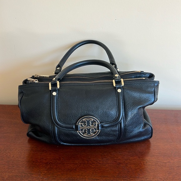 Tory Burch | Bags | Tory Burch Medium Sized Black Satchel And Small ...